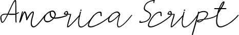 AMORICA SCRIPT font