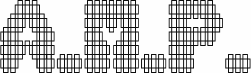 A.M.P. font