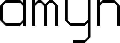 amyn Regular font