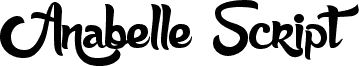 Anabelle Script Light font | Fonts2u.com