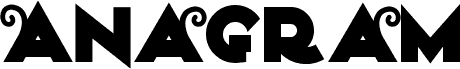 Anagram NF font | Fonts2u.com