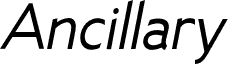Ancillary-Bold font | Fonts2u.com
