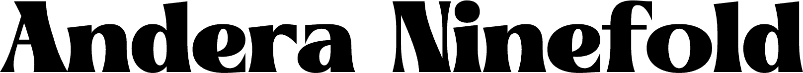 Andera Ninefold DEMO VERSION font
