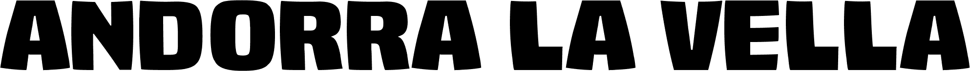 Andorra la Vella font | Fonts2u.com