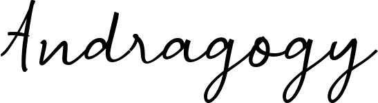 Andragogy Signature font
