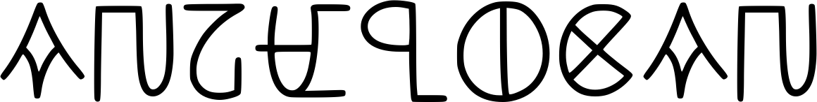 Angelican Regular font | Fonts2u.com