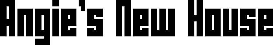 Angie's New House font