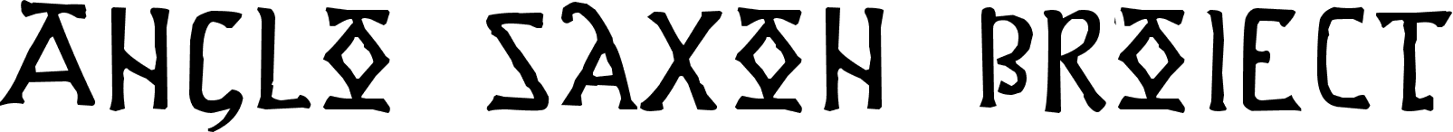 Anglo-Saxon Project font | Fonts2u.com