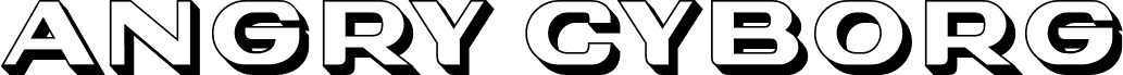 Angry Cyborg Regular font | Fonts2u.com