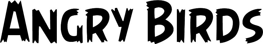 AngryBirds Regular font | Fonts2u.com