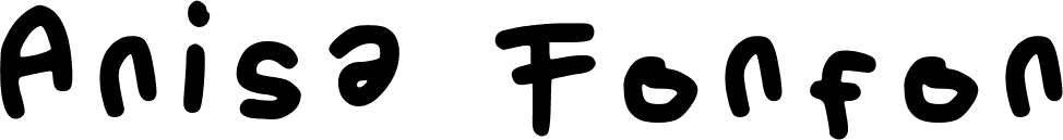 Anisa Fonfon Regular font | Fonts2u.com