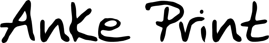 Anke Print font
