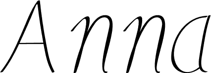 Anna-Italic Schriftart | Fonts2u.com