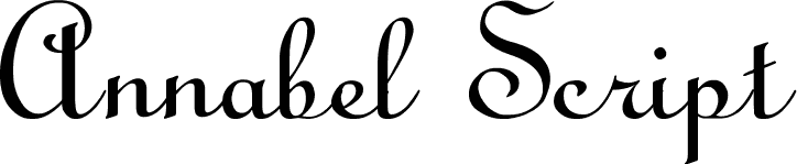 Annabel Script font