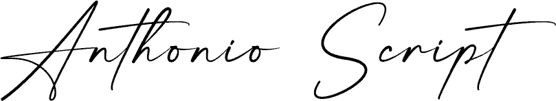 Anthonio Script font | Fonts2u.com