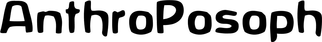 AnthroPosoph-Bold font