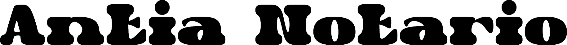 Antia Notario font | Fonts2u.com