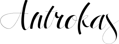 Antrokas font
