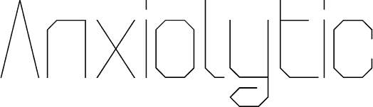 Anxiolytic Light font | Fonts2u.com