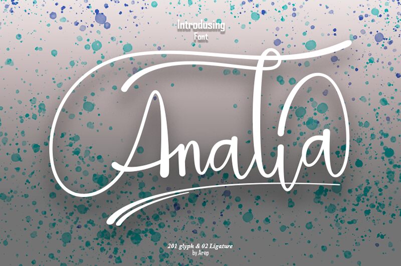 Analia-Regular font | Fonts2u.com