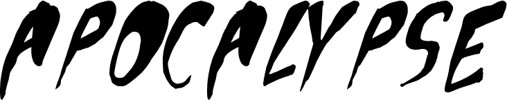 Apocalypse 1 font | Fonts2u.com