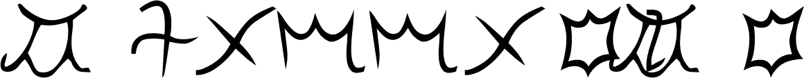 Apollonian font