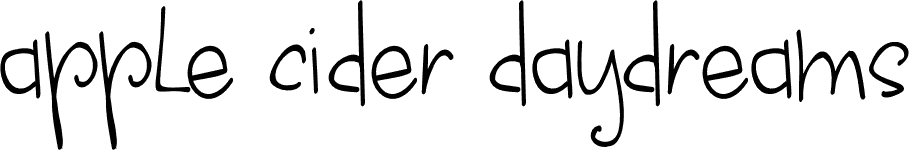 apple cider daydreams font | Fonts2u.com