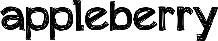 appleberry font