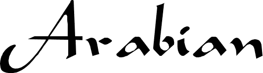 Arabian Regular font | Fonts2u.com