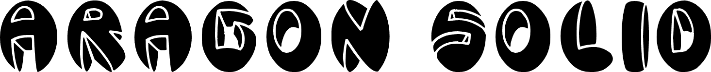 aragon solid font | Fonts2u.com