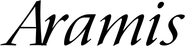 Aramis Italic font