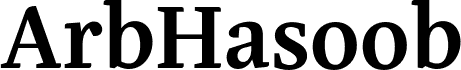 ArbHasoob Bold font