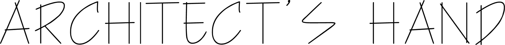 Architect's Hand font | Fonts2u.com