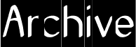 Archive Bold font