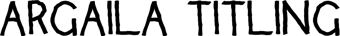 Argaila Titling Regular font | Fonts2u.com
