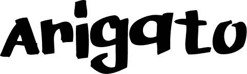 Arigato font | Fonts2u.com