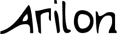 Arilon font
