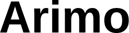 Arimo font | Fonts2u.com