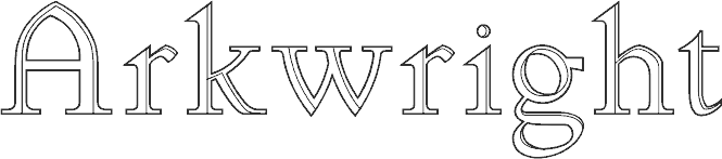 Arkwright font