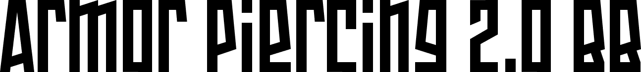 Armor Piercing 2.0 BB font | Fonts2u.com