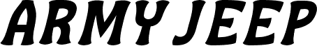 Army Jeep Regular font | Fonts2u.com