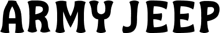 Army Jeep Italic font | Fonts2u.com
