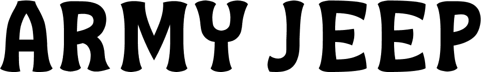 Army Jeep Regular font | Fonts2u.com