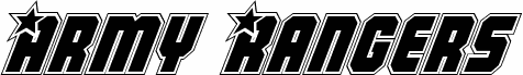 Army Rangers Italic font | Fonts2u.com