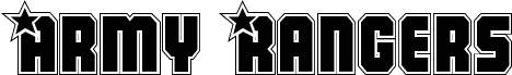 Army Rangers Italic font | Fonts2u.com