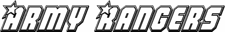Army Rangers Italic font | Fonts2u.com