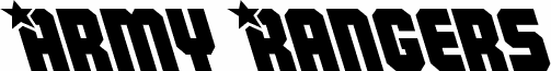 Army Rangers Italic font | Fonts2u.com