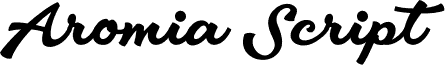 Aromia Script Black font | Fonts2u.com