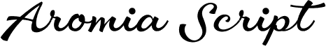 Aromia Script Black font | Fonts2u.com