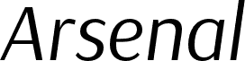 Arsenal-Regular font | Fonts2u.com